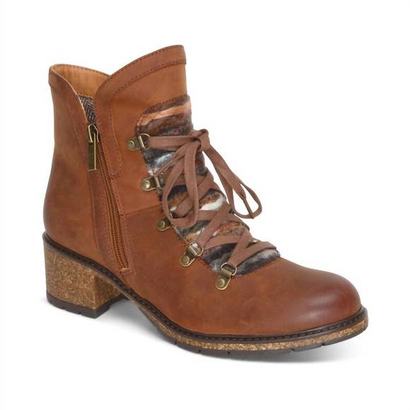Aetrex | Shoes | New Aetrex Womens Joleen Arch Support Boot In Caramel ...